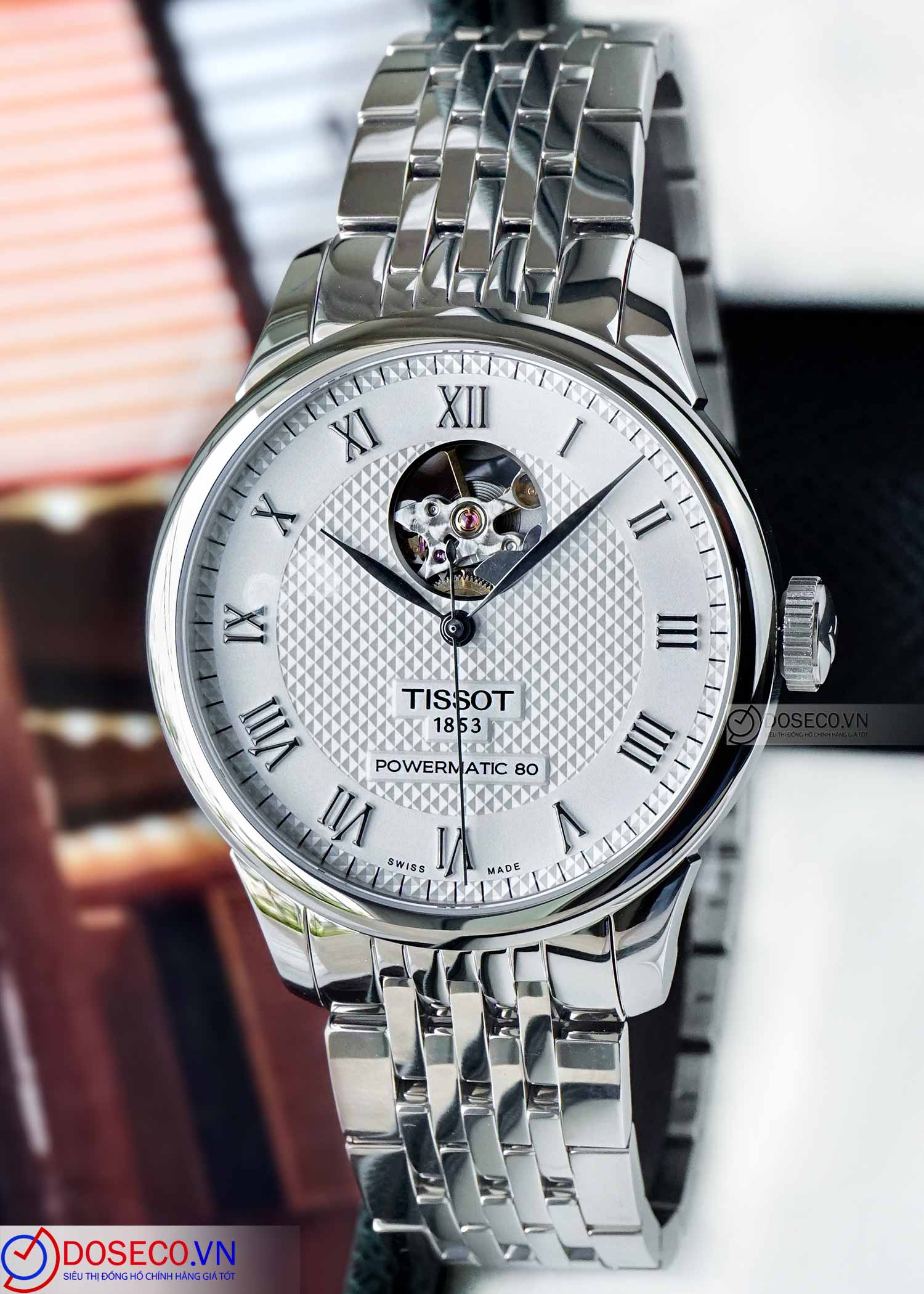 Tissot Le Locle Powermatic 80 Open Heart T006.407.11.033.02 T0064071103302